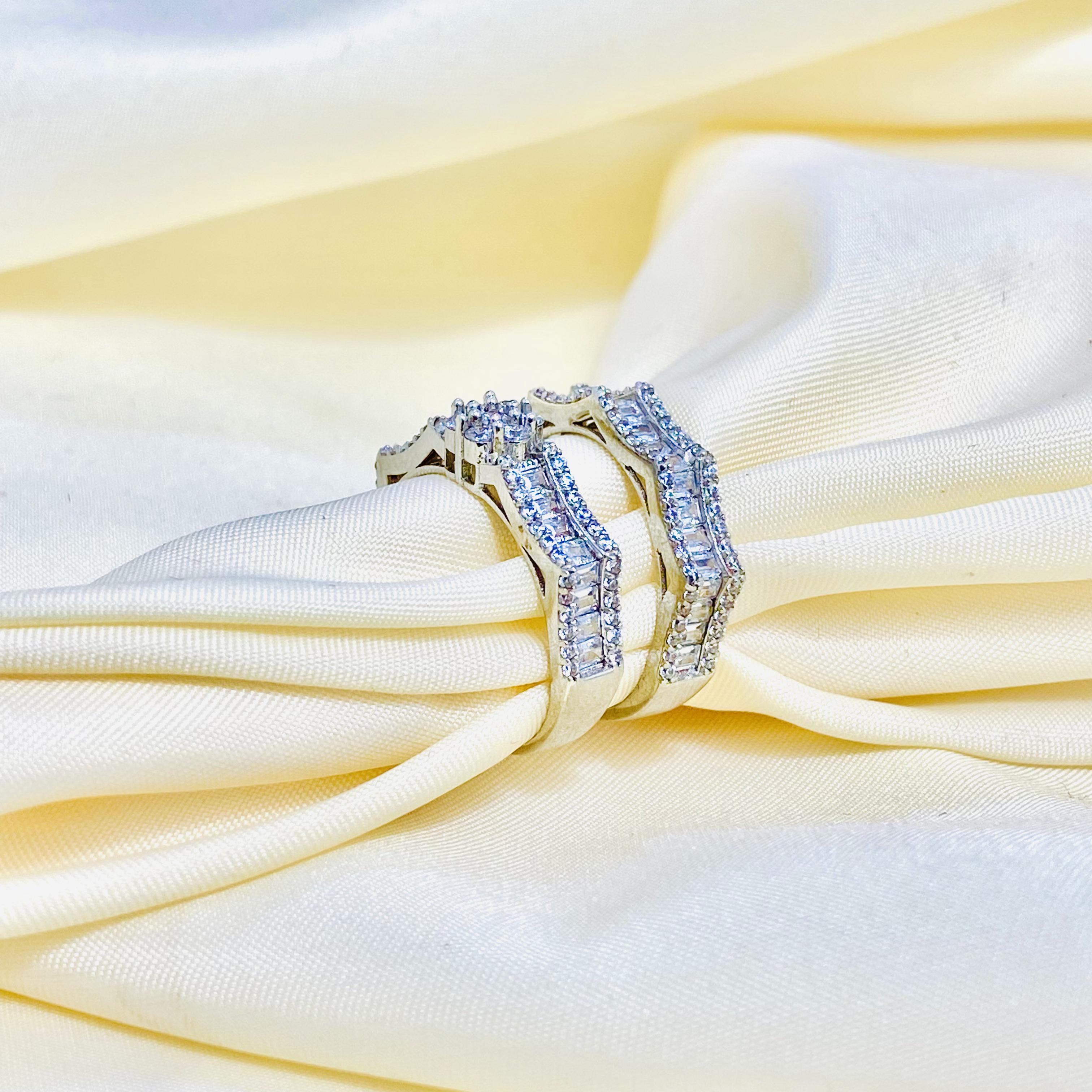 Stunning Silver Bridal set is the perfect set – Eternal Gems